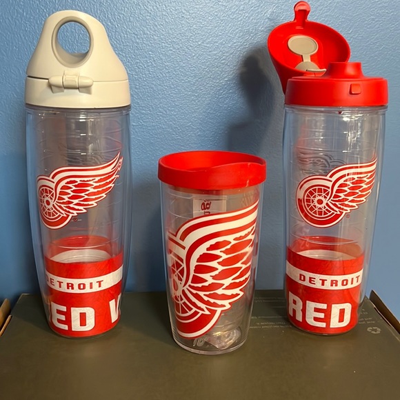 tervis | Other | Set Of 3 Tervis Red Wing Water Bottles | Poshmark